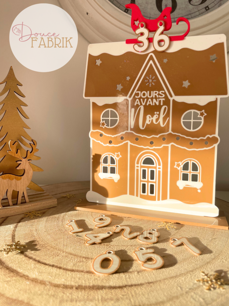 Décompte de Noël enchanté - Ma Douce Fabrik